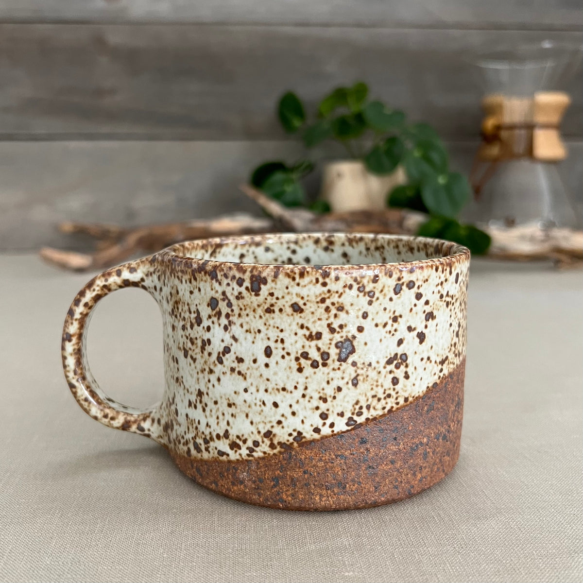 Speckle Collection Tea Notch Mug – kmgpottery